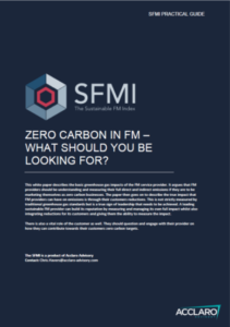 Zero Carbon in FM - SFMI (Sustainable Facilities Management Index)